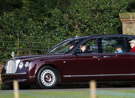 Hm Queen Elizabeth Ii Arrives By Editorial Stock Photo - Stock Image ...