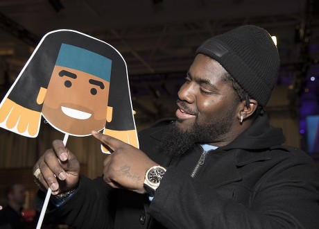Menelik Watson English Professional American Football Editorial Stock ...