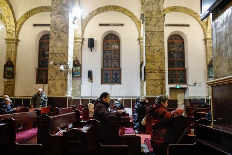 Chinese Catholics Attend Morning Mass Xuanwumen Editorial Stock Photo ...