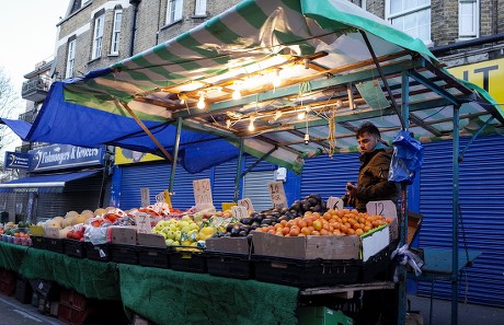 Market Traders Set Their Market Stalls Editorial Stock Photo - Stock ...