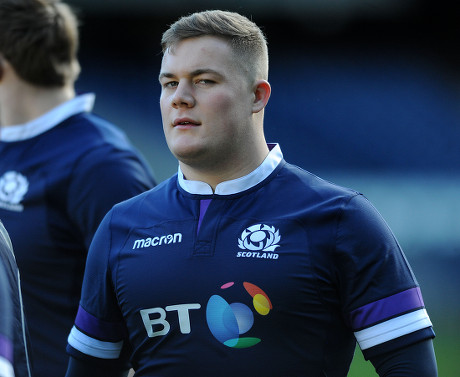 Murray Mccallum Scotland Prop Scotland Rugby Redakčních stock ...
