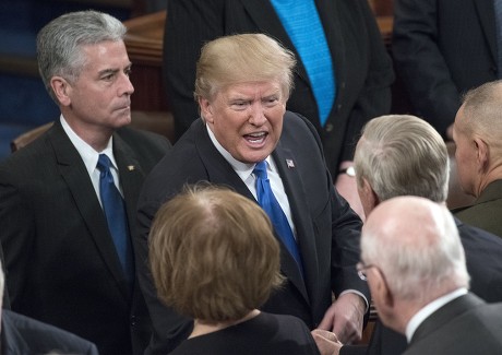 State of The Union address, Washington DC, USA - 30 Jan 2018 Stock ...