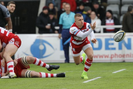 Ben Vellacott Gloucester Gets Ball Away Editorial Stock Photo - Stock ...