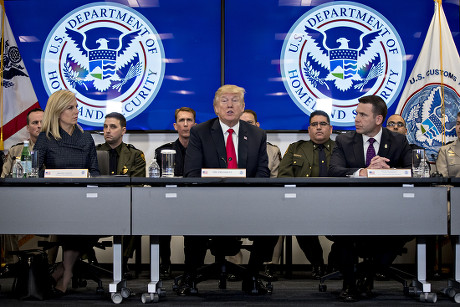 President Trump Visits The Customs And Border Protection National ...
