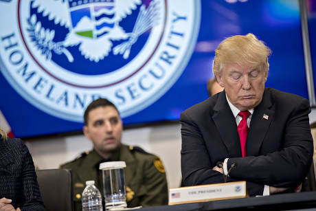 President Trump Visits The Customs And Border Protection National ...