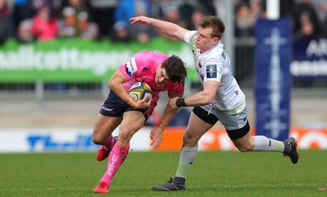 Exeter Chiefs v Saracens, Exeter, UK - 3 Feb 2018 Stock Pictures ...