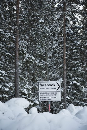 Facebook's Swedish headquarters near the Arctic Circle, Lulea, Sweden ...