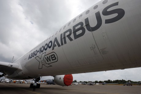 Logo Airbus A3501000 Xwb Printed On Editorial Stock Photo - Stock Image ...