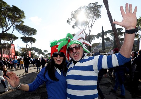 Italy Vs England Italy Fans Ahead Editorial Stock Photo - Stock Image ...