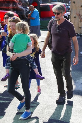 Alan Ruck Wife Mireille Enos Son Editorial Stock Photo - Stock Image ...