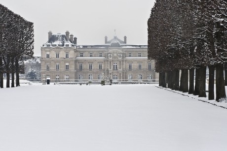 Paris Under Heavy Snow Editorial Stock Photo - Stock Image | Shutterstock