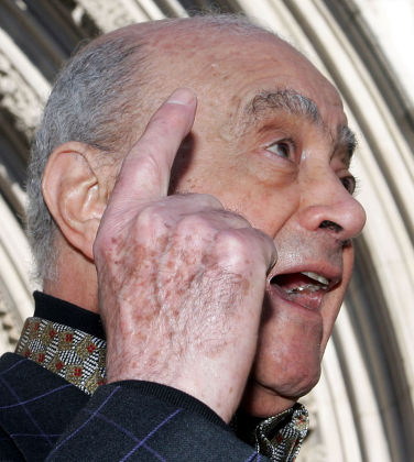Mohamed Al Fayed Harrods Boss Mohamed Editorial Stock Photo - Stock ...