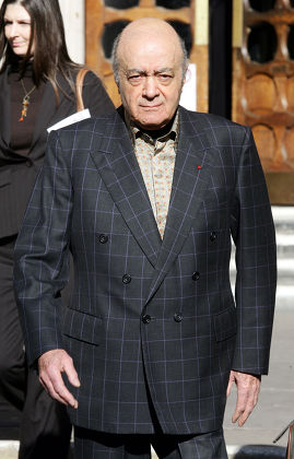 Mohamed Al Fayed Harrods Boss Mohamed Editorial Stock Photo - Stock ...