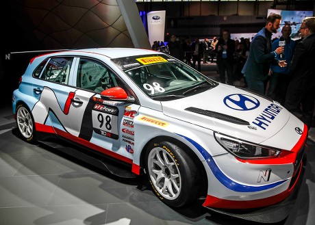 Hyundai I30 N Tcr Racing Vehicle Editorial Stock Photo - Stock Image ...