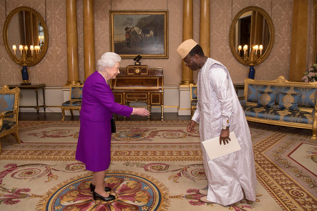 Queen Elizabeth Ii Meets Alexandre Cece Editorial Stock Photo - Stock ...