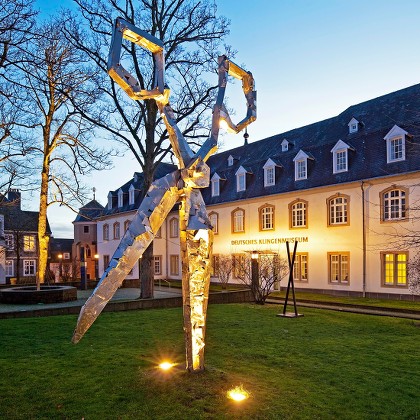 Der Schritt Sculpture By Armin Sharon Editorial Stock Photo - Stock ...