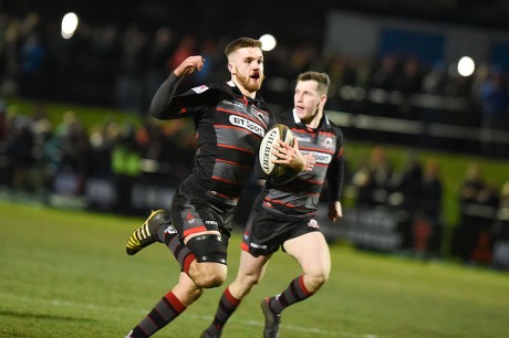 Luke Crosbie Runs Home First Try Editorial Stock Photo - Stock Image ...