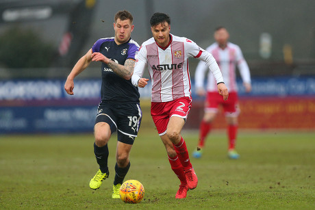 Dean Bowditch Stevenage During Stevenage Vs Editorial Stock Photo ...
