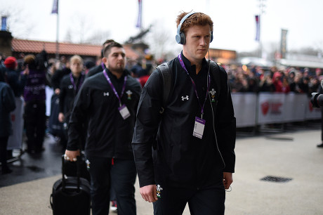 Rhys Patchell Wales Arrives Editorial Stock Photo - Stock Image ...