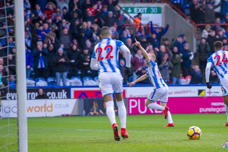 Huddersfield Town v Bournemouth, Premier League - 11 Feb 2018 Stock ...