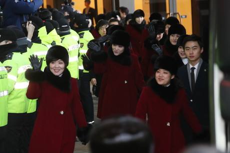Members North Koreas Samjiyon Orchestra Leaves Editorial Stock Photo ...