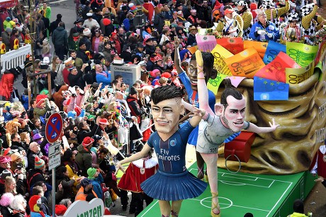 Float Figures Depicting Front Back Soccer Editorial Stock Photo - Stock ...