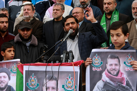 Mushir Almasri Hamas Mp Speaks During Editorial Stock Photo - Stock ...