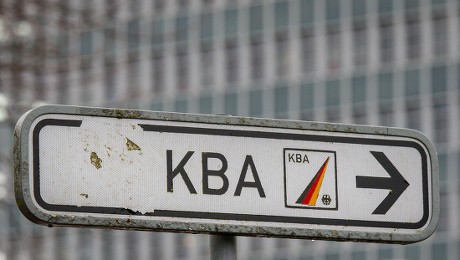 Guidepost Front Building German Federal Motor Editorial Stock Photo ...