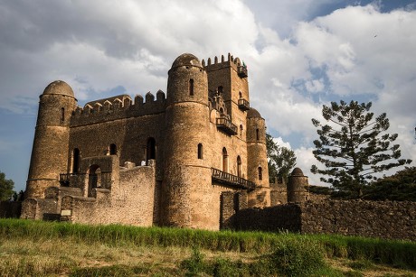 Fasil Ghebbi Gondar Gonder Castle Ethiopia Editorial Stock Photo ...