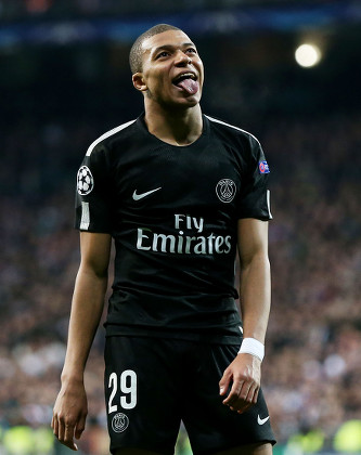 Kylian Mbappe Paris Saintgermain Sticks His Editorial Stock Photo ...