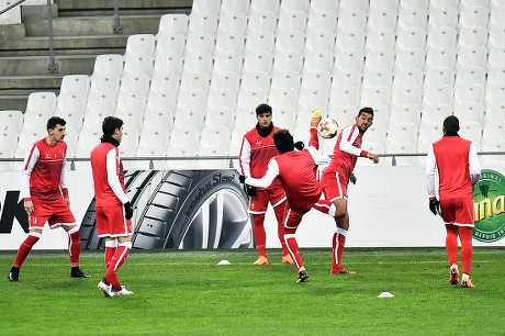 Braga Players Perform During Their Teams Editorial Stock Photo - Stock ...