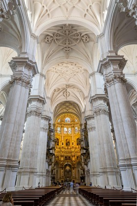 Main Nave Capilla Mayor Cathedral Catedral Editorial Stock Photo ...