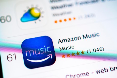 Amazon Music App Apple App Store Editorial Stock Photo - Stock Image ...
