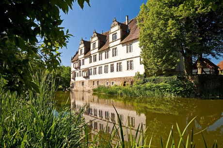 Castle Wendlinghausen Doerentrup Nature Park Park Editorial Stock Photo ...
