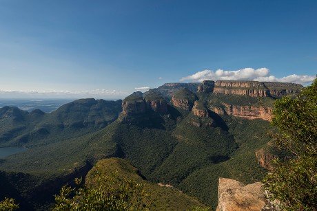 Three Rondavel Panoramaroute Viewpoint Tri Rondavel Editorial Stock ...