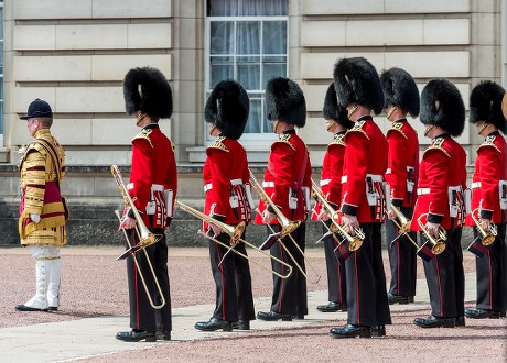 Music Band Guards Royal Guard Bearskin Editorial Stock Photo - Stock ...