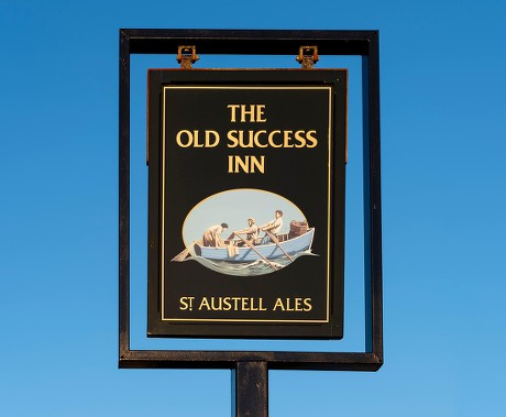 Tavern Sign Old Success Inn St Editorial Stock Photo - Stock Image ...