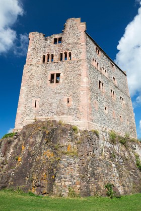 Geroldseck Castle Ruin On Schoenberg Seelbach Editorial Stock Photo ...