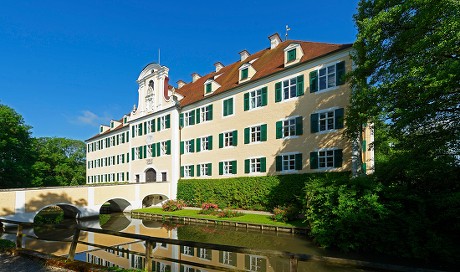 Water Castle Sandizell Schrobenhausen Upper Bavaria Editorial Stock ...
