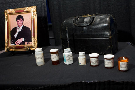 Elvis Presleys Prescription Bottle Editorial Stock Photo - Stock Image ...