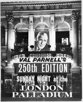 Val Parnells Sunday Night London Palladium Editorial Stock Photo ...