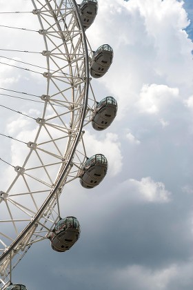 Capsules London Eye Partial View London Editorial Stock Photo - Stock ...