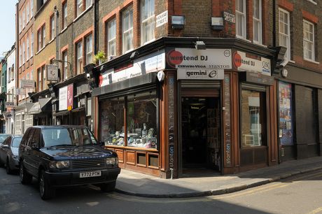 Westend Dj Record Shop On Corner Editorial Stock Photo - Stock Image ...