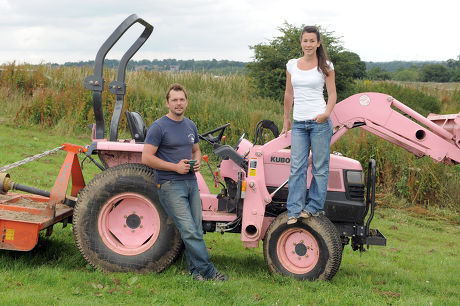 __COUNT__ Jimmy Doherty and partner Michaela at Jimmy's Farm in Suffolk ...