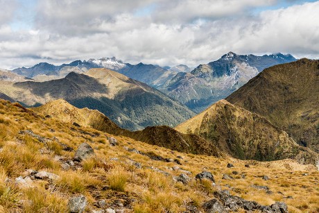 Kepler Mountains Southern Alps Back Kepler Editorial Stock Photo ...