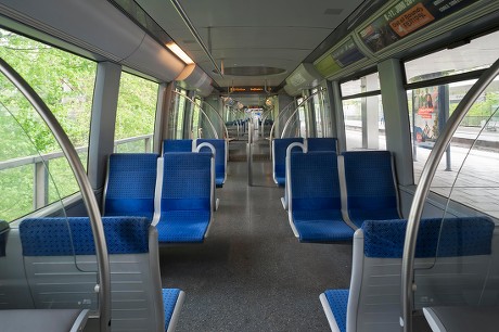 Fully Walkthrough Compartment Modern Metro Munich Editorial Stock Photo ...