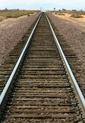 American Rail Track Kramer California America Editorial Stock Photo ...