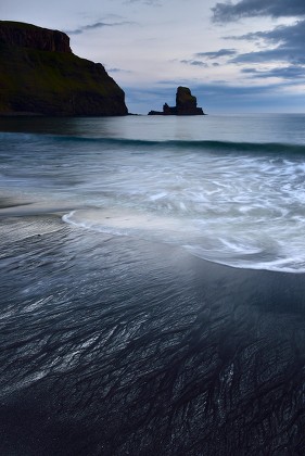 Sea Beach Talisker Bay Cliffs Rocks Editorial Stock Photo - Stock Image ...