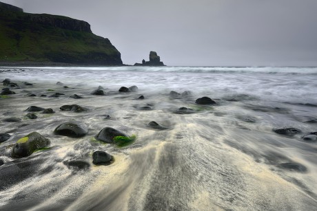 Stones Sand On Beach Talisker Bay Editorial Stock Photo - Stock Image ...