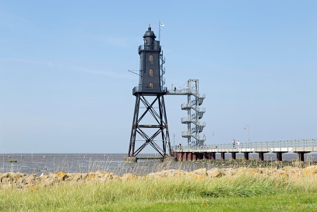 Lighthouse Dorum Wurster Country Lower Saxony Editorial Stock Photo ...